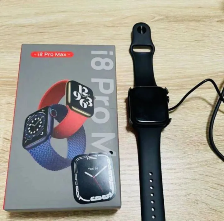 Smart Watch i8 Pro Max LED Normal Watch For Boys and Girls Colorful ...