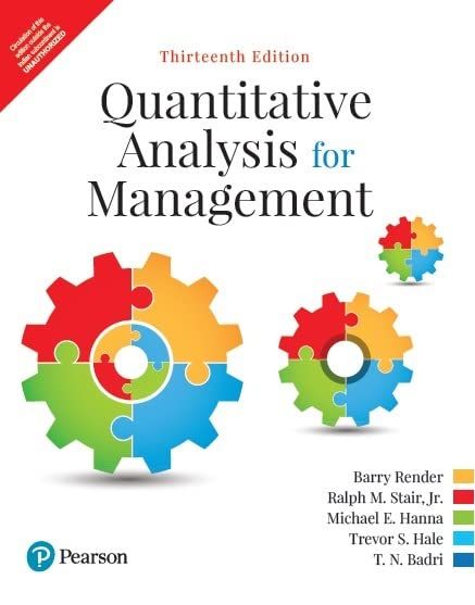 Quantitative Analysis for Management, 13e | Daraz.com.np