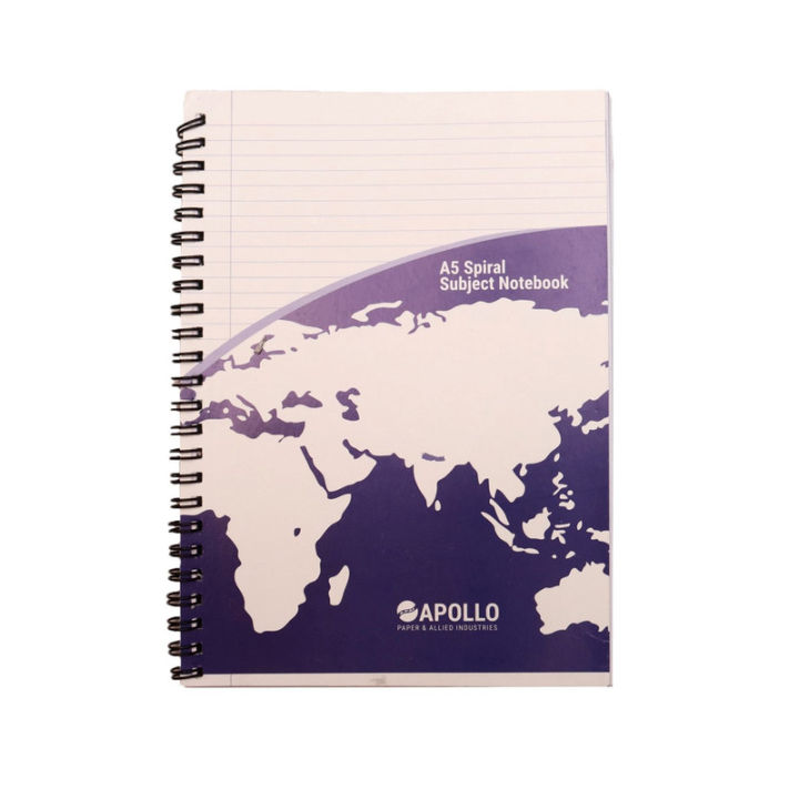Apollo A5 Spiral Subject Notebook | Daraz.com.np