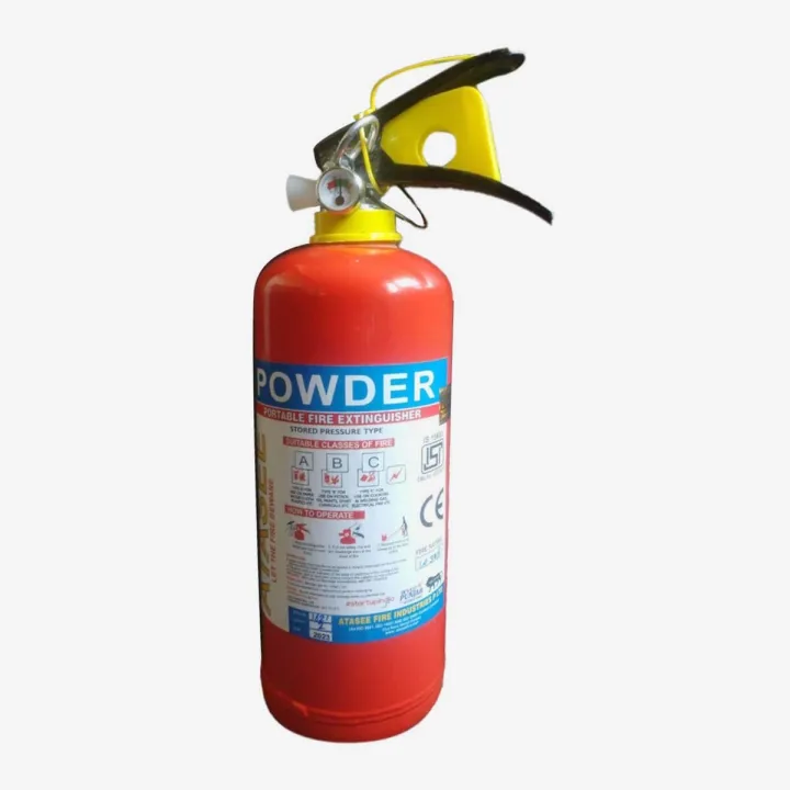 TMS Fire ABC Powder Type 2 Kg Fire Extinguisher Cylinder for Home and ...