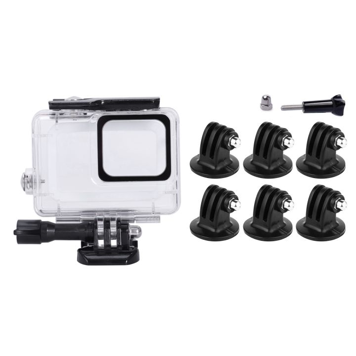 1 Set Tripod Mount Adapter for Hero Cameras & 1 Pcs Waterproof Housing ...