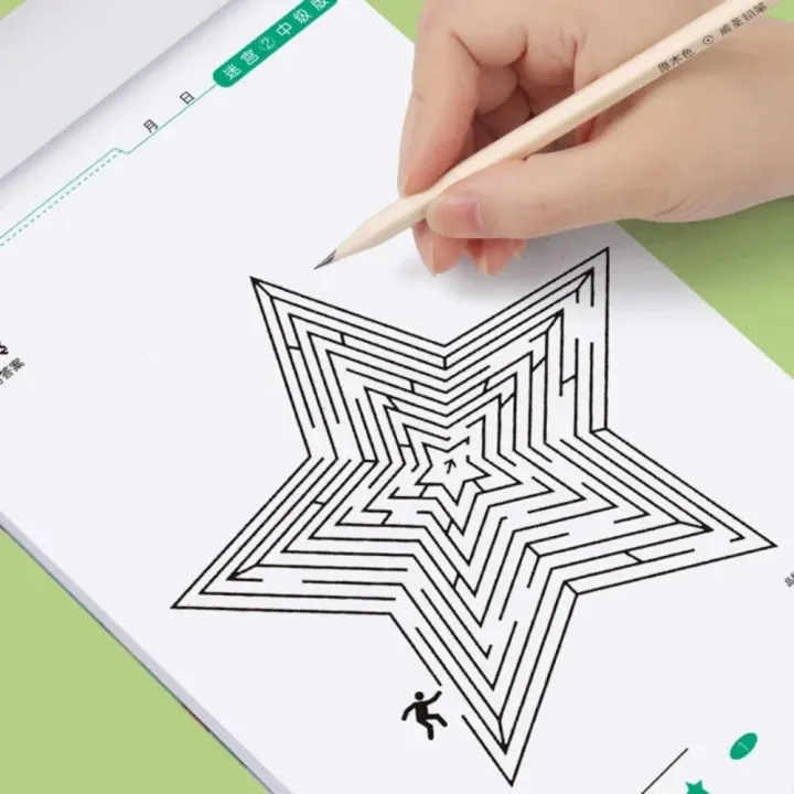 Reliable Maze Book Maze Training Book Early Education Development Maze ...