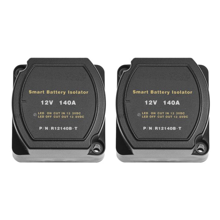 SRIWEN 2X 12V 140A Voltage Sensitive Relay Battery Isolator Automatic ...