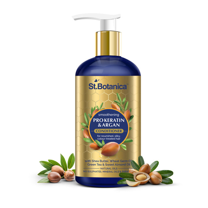 St.Botanica Smoothening Pro Keratin & Argan Conditioner For Women ...
