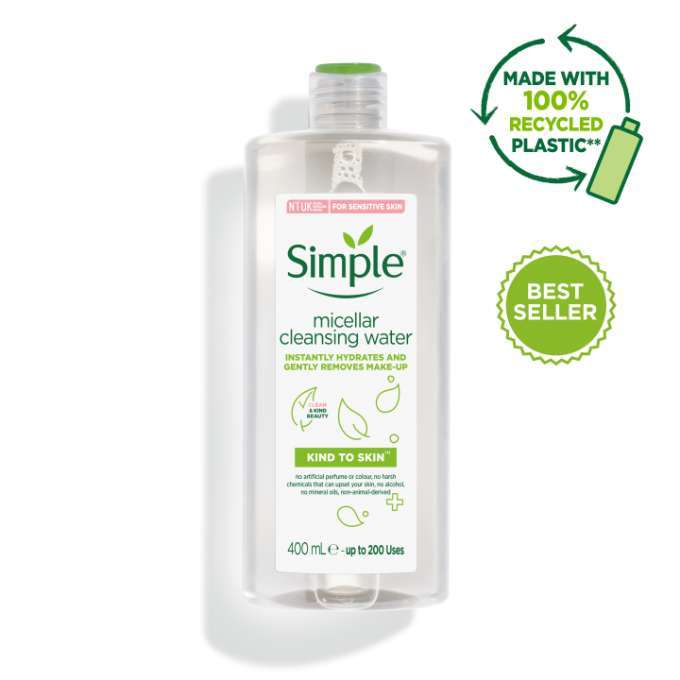 Simple Micellar Cleansing Water, 400ml | Daraz.com.np