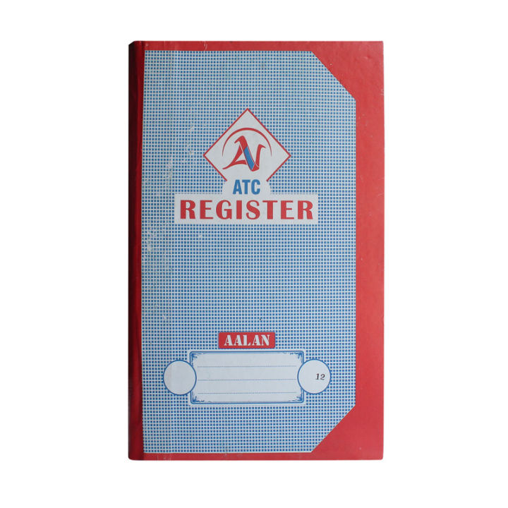 ATC Blue/Red Box Design Register No 12 | Daraz.com.np