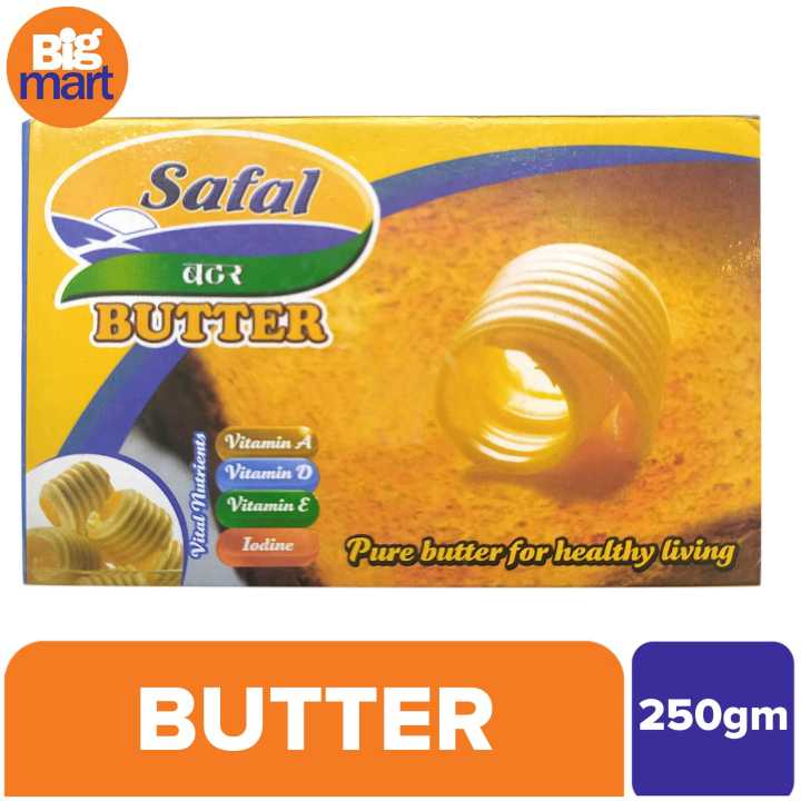 Safal Butter 250Gm (Order By 7:30pm & Get Next Day Delivery) | Daraz.com.np