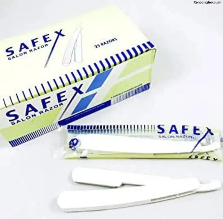 Renconghoujuan2025 NEW Treet Safex Disposable Plastic Safety Barber ...