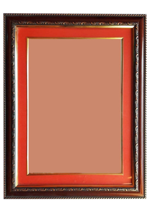5 Pieces Big 3D Chocolate Brown Red Border Single Photo Frame A4 Size ...