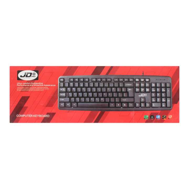 Jd Pro Qwerty Computer Keyboard Kb818 | Daraz.com.np
