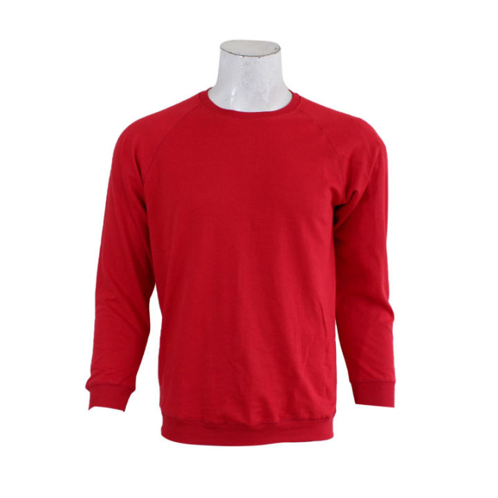 Red Long Sleeve SweatShirt For Men | Daraz.com.np