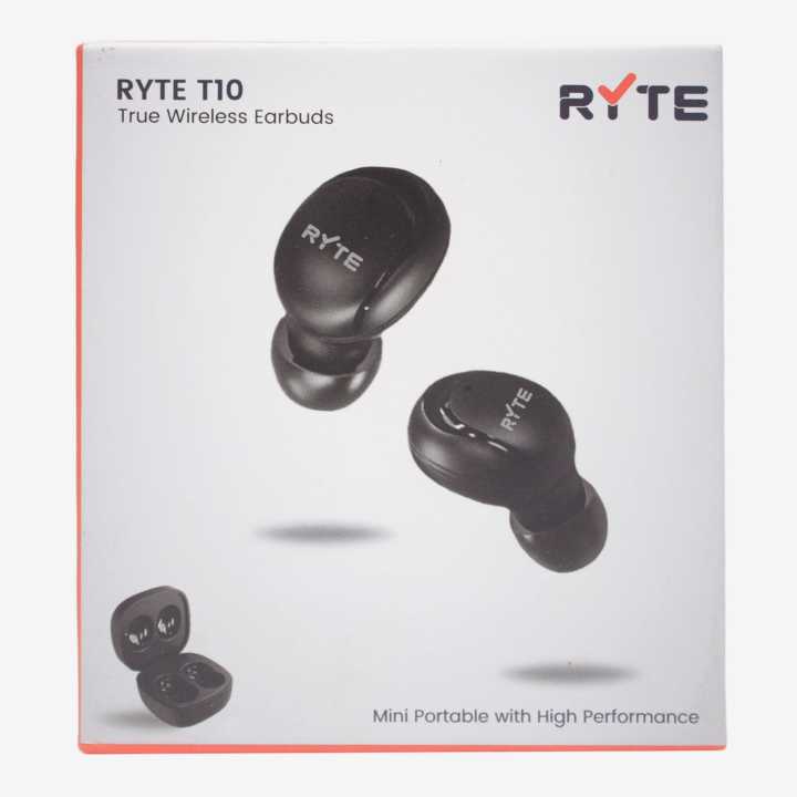 Black Ryte Earbuds Type C Fast Charging With Smart Touch,20H Playtime ...