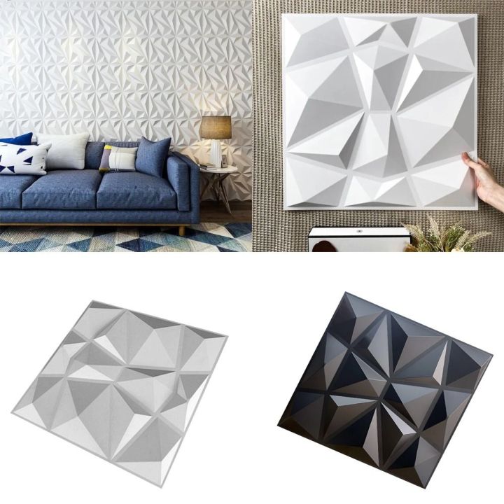 Wall Renovation Decorative 3D Wall Sticker Waterproof 3D Wall Tiles ...