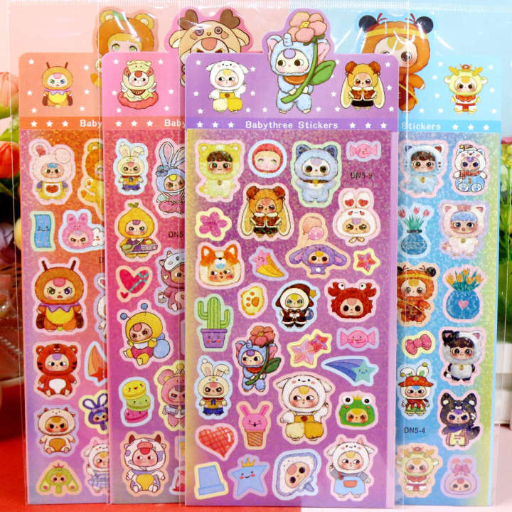 Childrens Cartoon Stickers for Kids Three Years Old Capybara Kuromi ...