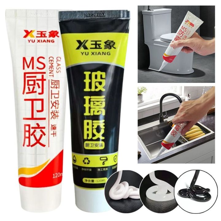 Adhesives & Sealers Hardware Jointing Sealant Toilet Base Homehold ...