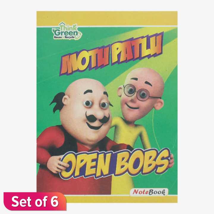Motu Patlu Long Book Set Of 6 (1 Piece Free) | Daraz.com.np