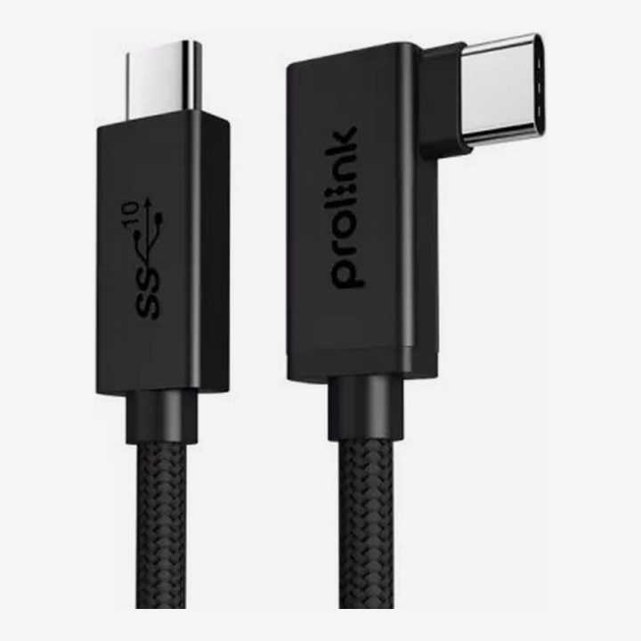 Prolink 100W USB C-C PD Cable USB3.2 Gen 2 Nylon Braided 2m (Data ...