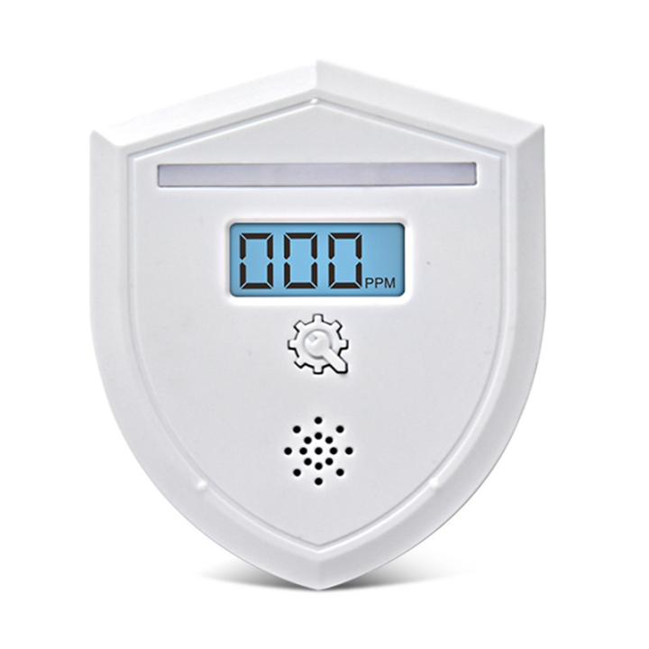 Carbon Monoxide Detector LCD Display Warning Alarm Wireless CO Leak ...