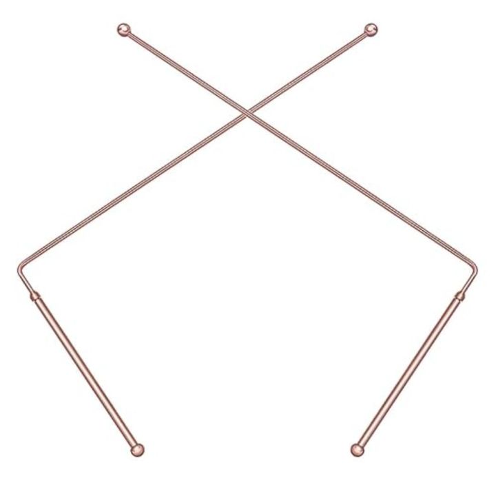 2PCS Divining Water Pure Copper Ghost hunting equipment 99.9% Copper ...