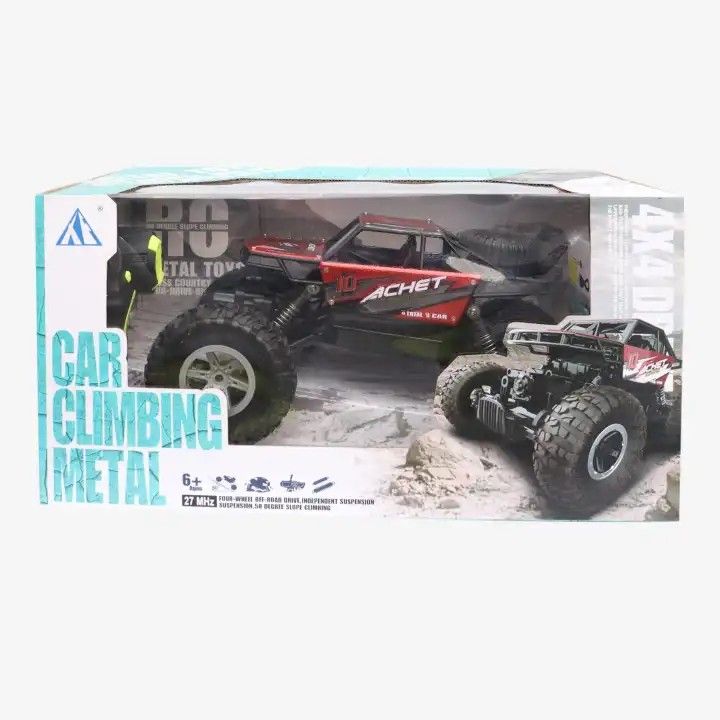 Car Climbing Metal Monster Truck 4X4 Driving RC Set | Daraz.com.np