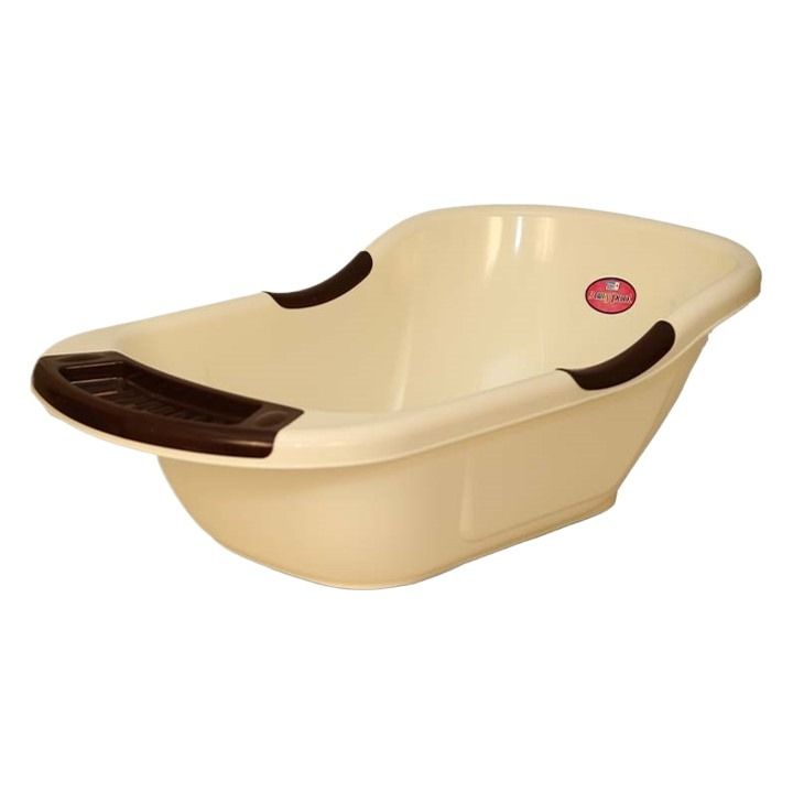 Portable Plastic Baby Bath Tub For Your Kids - White | Daraz.com.np