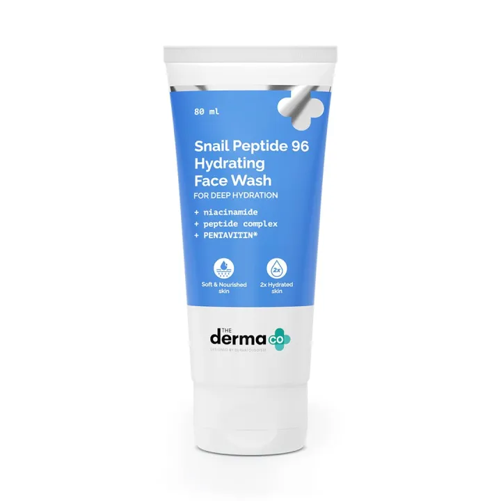 The Derma Co. Snail Peptide 96 Hydrating Face Wash | With Snail Mucin ...