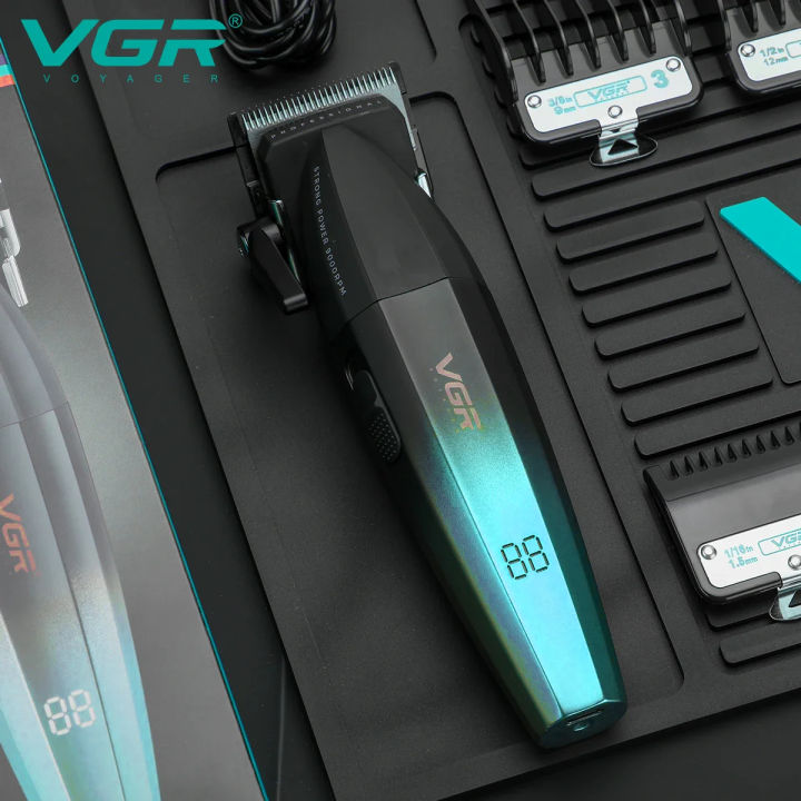 VGR V-003 Professional Heavy Hair Clipper | 9000 RPM Motor | LED ...