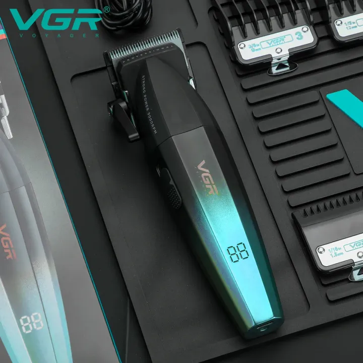 VGR V-003 Professional Heavy Hair Clipper | 9000 RPM Motor | LED ...