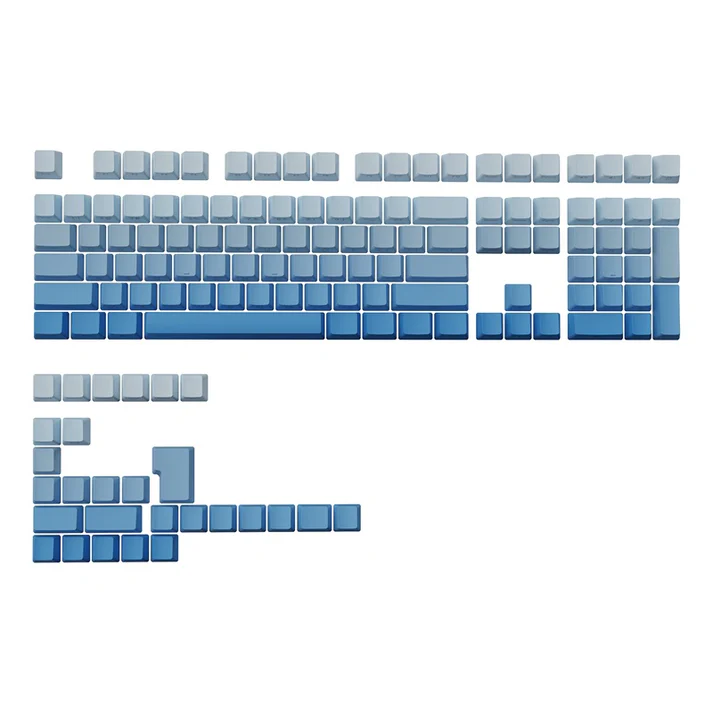 Ajazz AKH136 Side-Engraved PBT Gradient Keycaps For Mechanical Keyboard ...