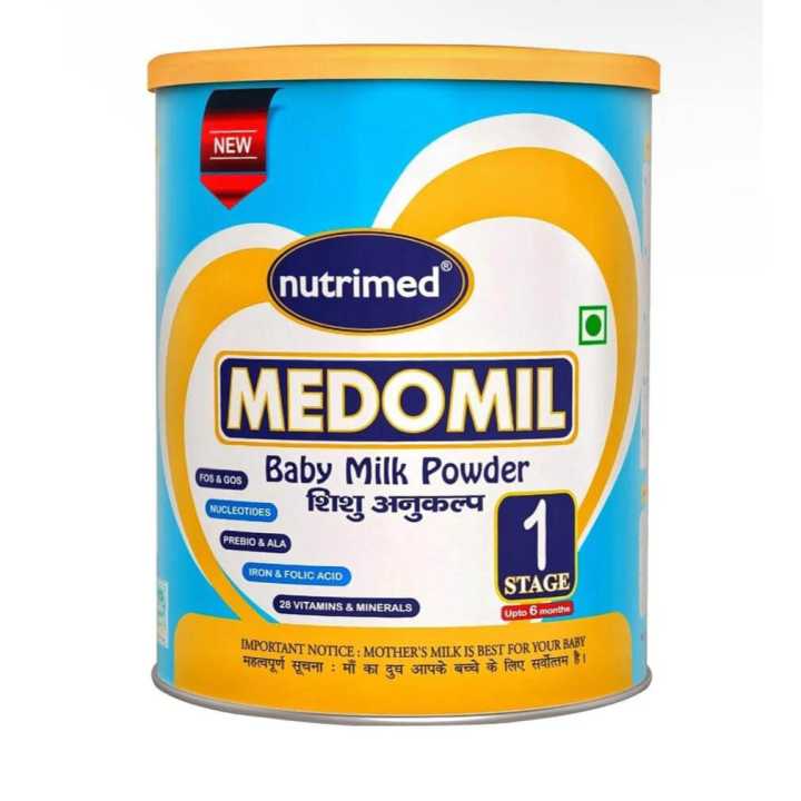 Nutrimed Medomil Baby Milk Powder Stage 1 - 400g | Daraz.com.np