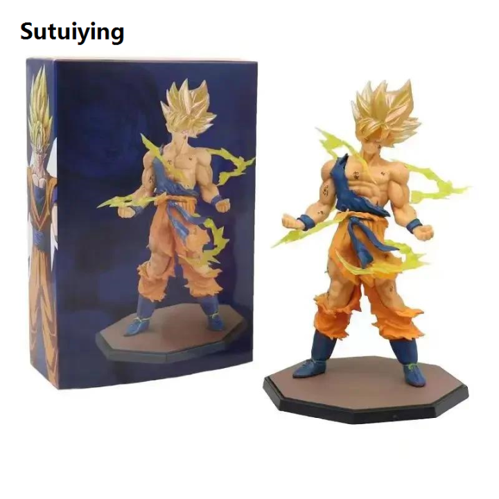 Sutuiying 17cm super saiyan goku figure Anime Dragon Ball Son Goku DBZ ...