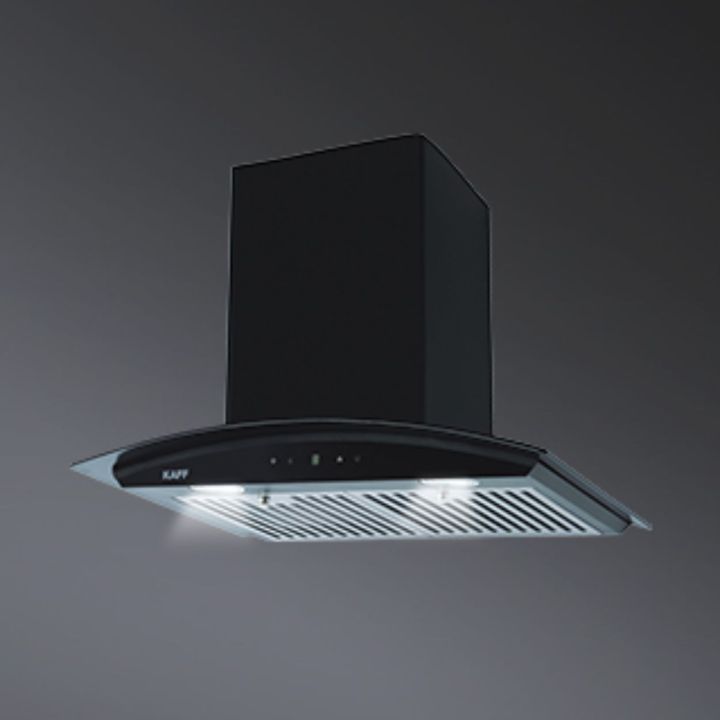 KAFF Chimney | LIZ DHC 60 | Dry Heat Auto Clean Technology | Black ...