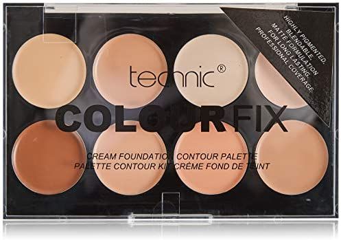 Technic Colour Fix Cream Foundation Contour Palette /Light-Medium ...