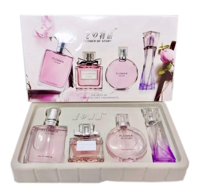 Super Fine Scents Perfume For Women Gift Set - 4 Piece Set | Daraz.com.np