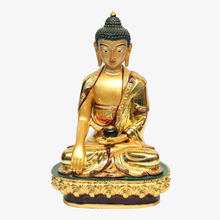 Gold Buddha Statue 18x32CM | Daraz.com.np