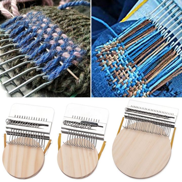 Quickly Wooden Makes Beautiful Stitching Fun Mending Loom Darning ...