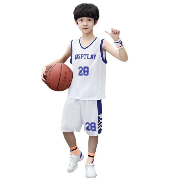 Kids T-shirts, vests, student basketball uniforms, jerseys, boys ...