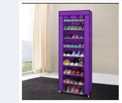 9 Layers Portable And Folding Shoe Rack (60 X 30 X 140 Cms) | Daraz.com.np