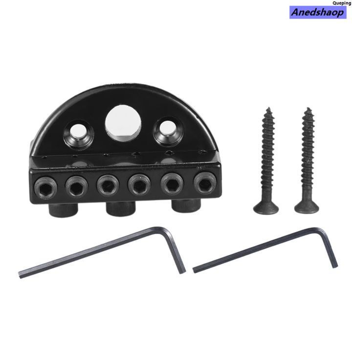 QuepingNew 6-string Headless Electric Guitar String Locking Nut ...