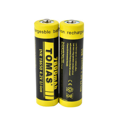 Generic TOMAS 18650 4.2V RECHARGEABLE BATTERY 7800MAH 2pcs | Daraz.com.np