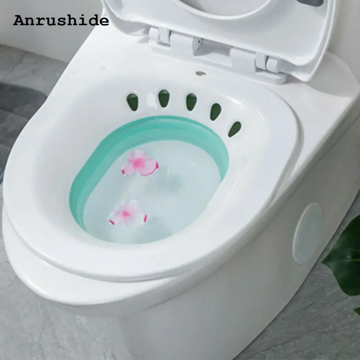 Anrushide Portable Bidet Sitz Bath Tub Basin for Pregnant Women Elderly ...