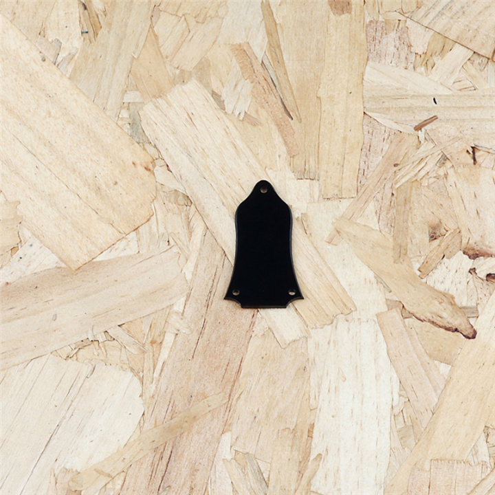1Ply Black Bell Shape 3 Holes Guitar Truss Rod Cover For Acoustic ...