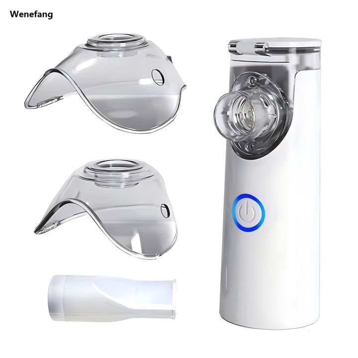 Wenefang Mini Mesh Portable Nebulizer Hosehold Medical Silent ...