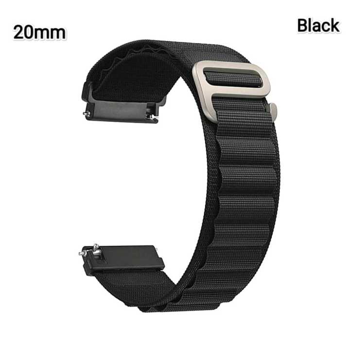 20mm Alpine Loop Band Compatible Sport Strap with Metal G‑Hook ...