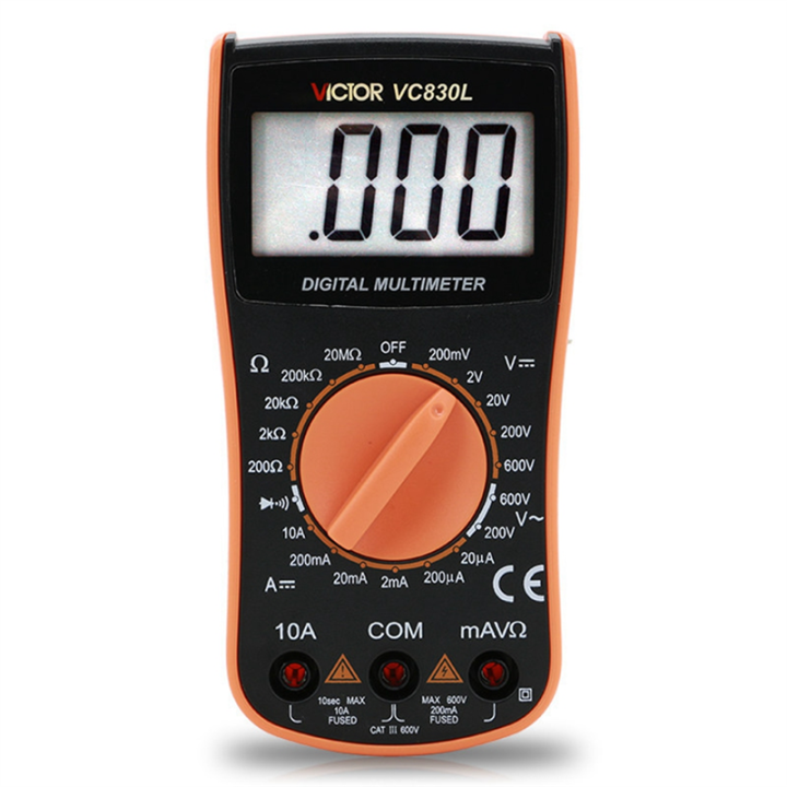 Digital Multimeter Mini Household Electrician Multimeter High Precision ...