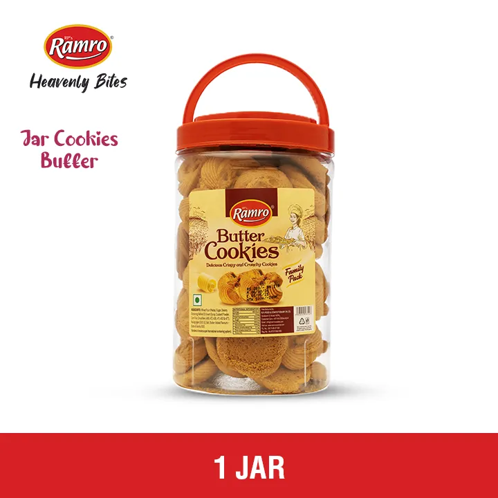 Ramro Jar Cookies Butter 500g(50g Free) x 1 Jar | Daraz.com.np