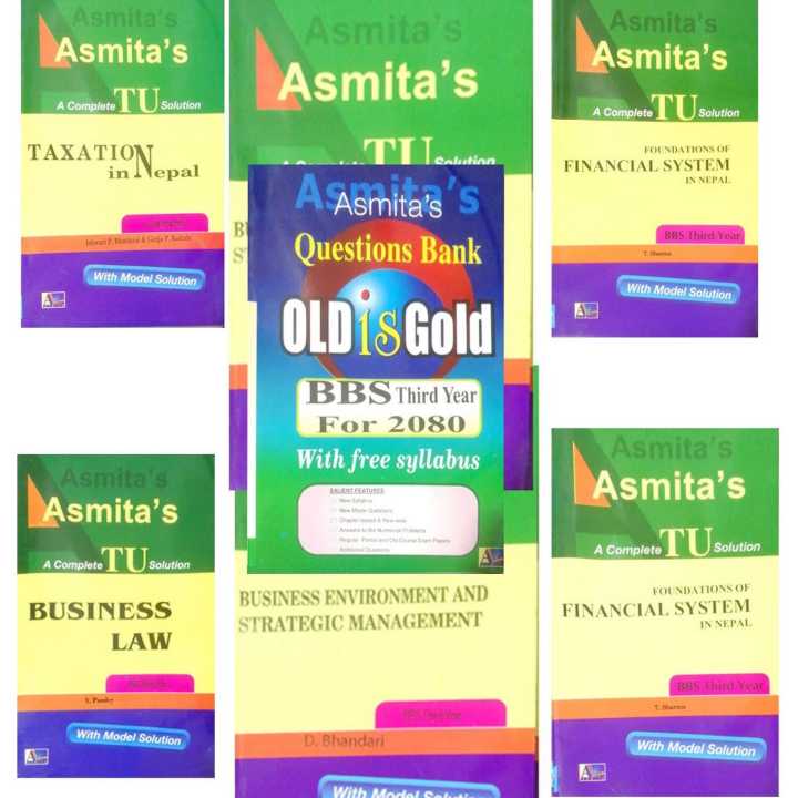 A Complete Set of Tu Solution For Bbs Third Year (English Medium ...