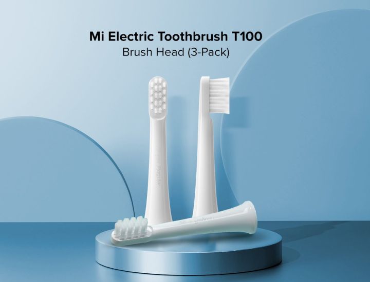 Mi Electric Toothbrush T100 Brush Head (3-Pack) | Daraz.com.np