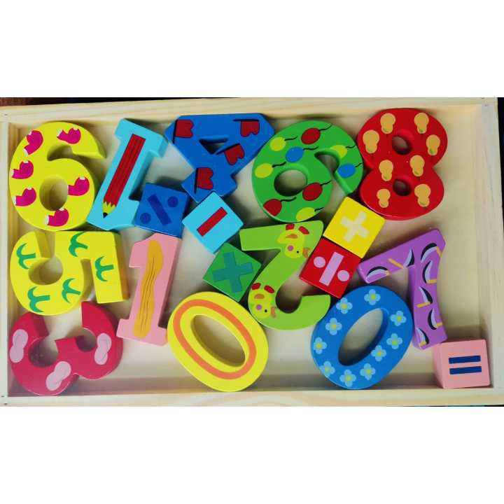 Big Wooden Education Games for Kids - Learning Wooden Board | Daraz.com.np