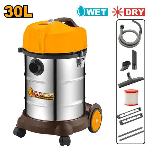 INGCO 30L Vaccum Cleaner Wet And Dry VC14301 | Daraz.com.np